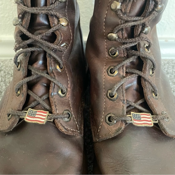 Chippewa | Shoes | Vintage Original Chippewa Lace Up Western Work Boots ...